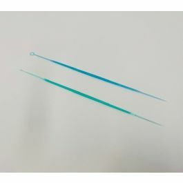 Entogen 10µl - steriel PS - rigid - puntig einde - transparant blauw/20
