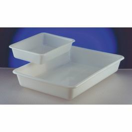 Platte bak in HDPE