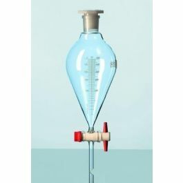 DURAN® Scheitrechter, conische vorm, met PTFE-kraan